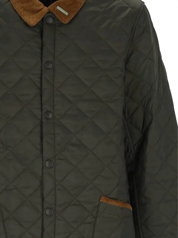 Barbour Quilted Long Sleeve Jacket - Sage