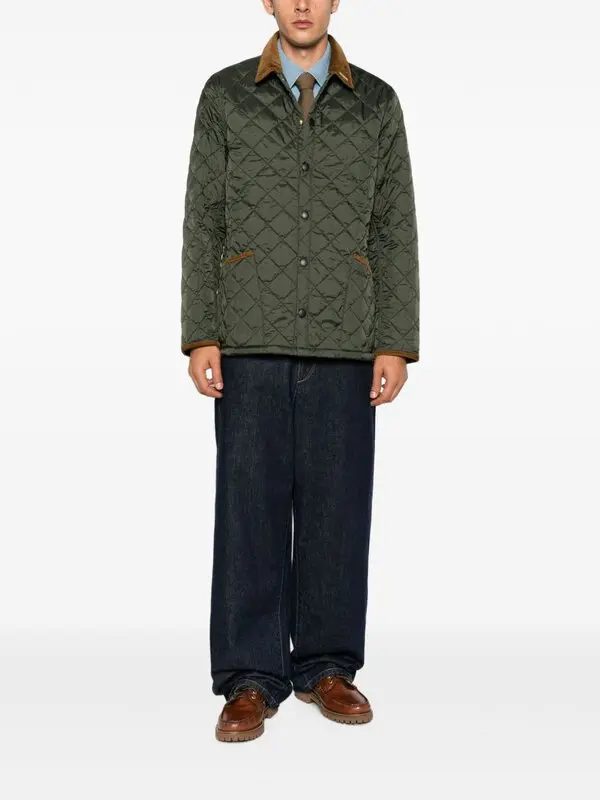 Barbour Quilted Long Sleeve Jacket - Sage