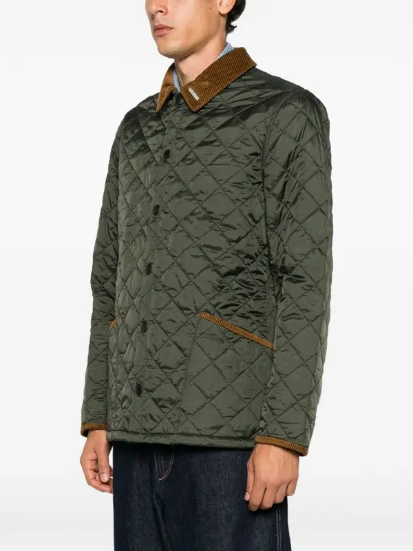 Barbour Quilted Long Sleeve Jacket - Sage