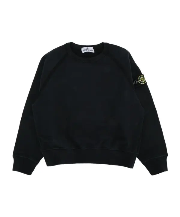 Stone Island Crew Neck Sweatshirt - Black