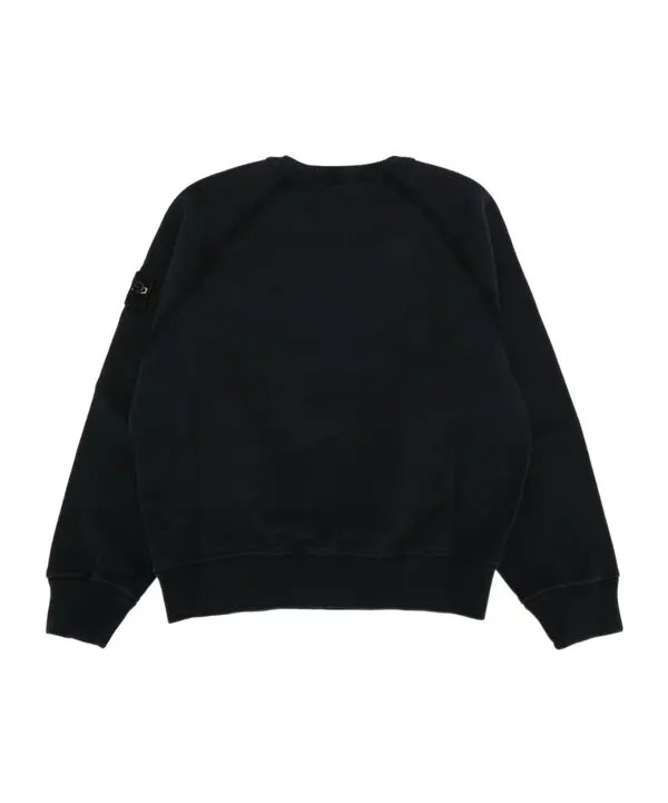 Stone Island Crew Neck Sweatshirt - Black