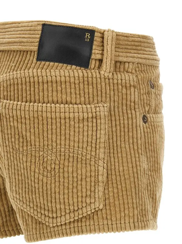 R13 Effie Corduroy Shorts