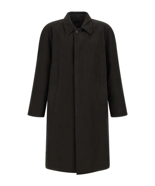 Prada Long-sleeved Coat - Black