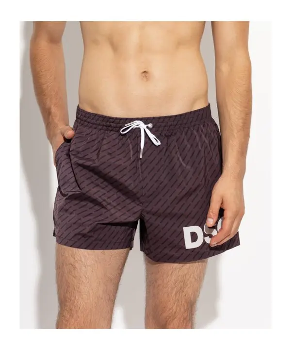 Dsquared2 Wide-leg Swim Shorts