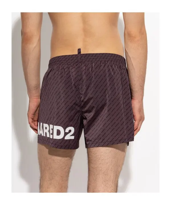 Dsquared2 Wide-leg Swim Shorts