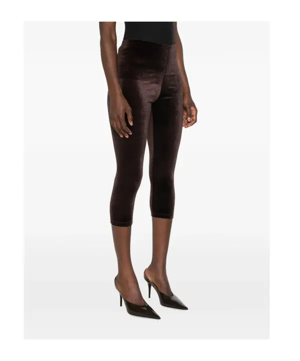 Andamane Form-fitting Trousers With Wrap Detail