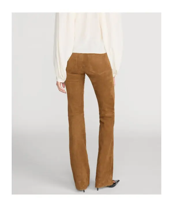 FRAME Suede Rodeo Trousers