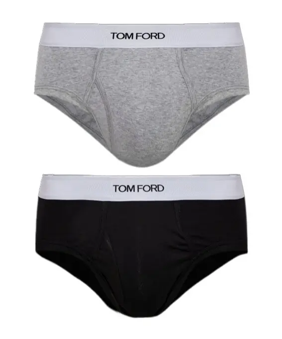 TOM FORD Two-pack Of Elastic Waistband Underwear