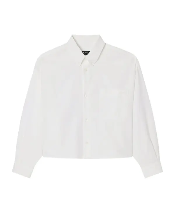 A.p.c. Sophia Logo Shirt - White