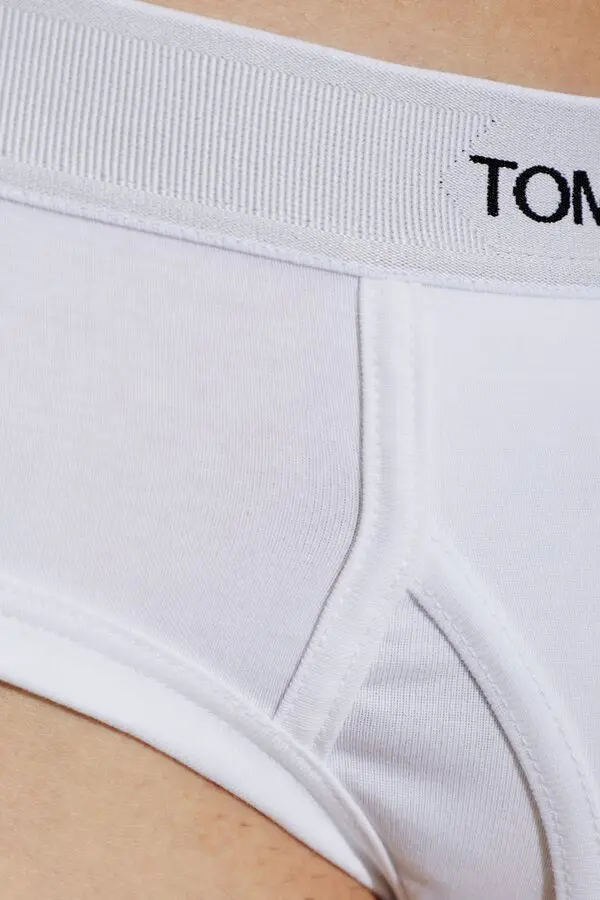 TOM FORD Logo-waistband Briefs