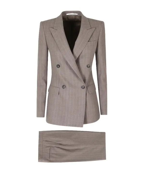 Tagliatore Long-sleeve Suit Set - Gray