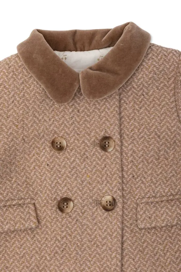 Bonpoint Collared Long-sleeved Jacket