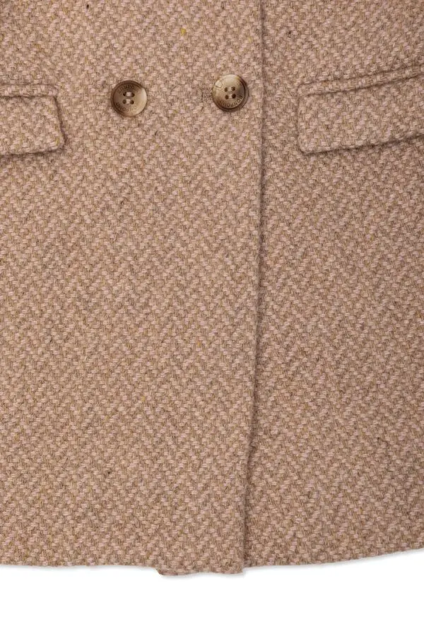 Bonpoint Collared Long-sleeved Jacket