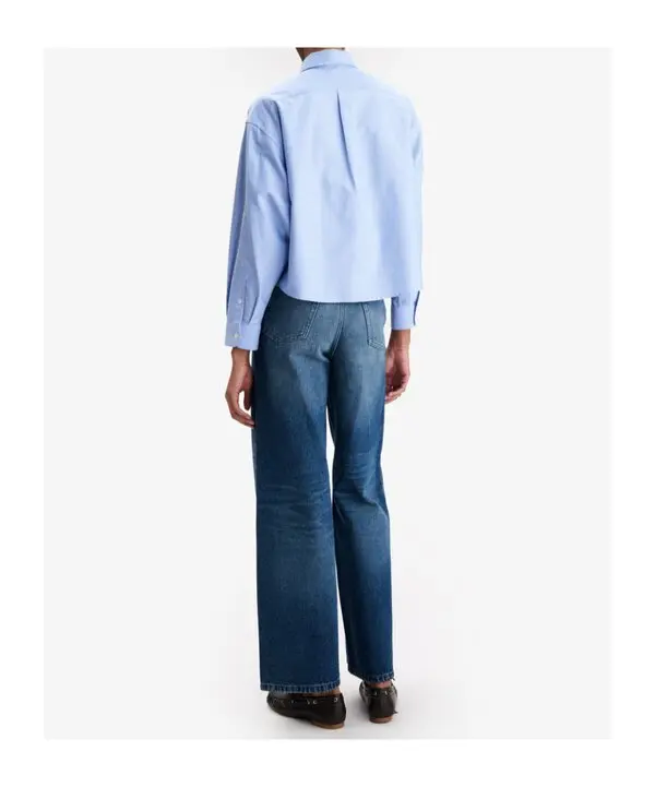 A.p.c. Button-down Cropped Shirt