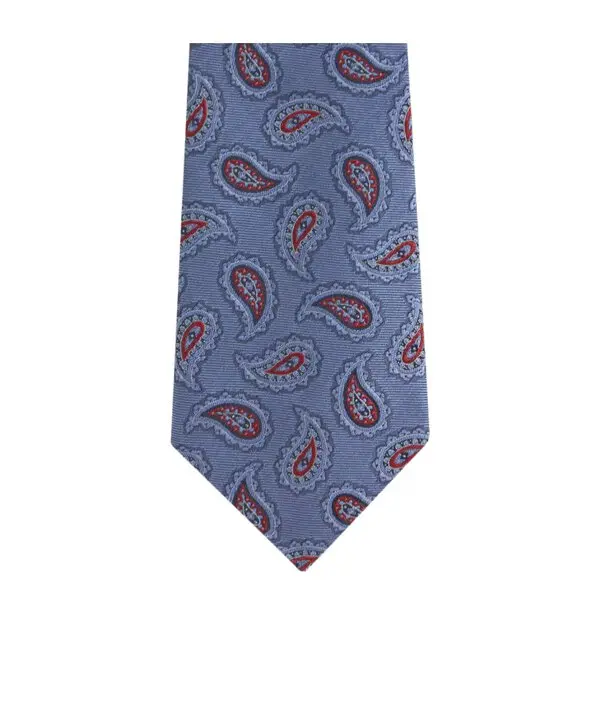 Etro Silk Paisley Jacquard Neck Tie