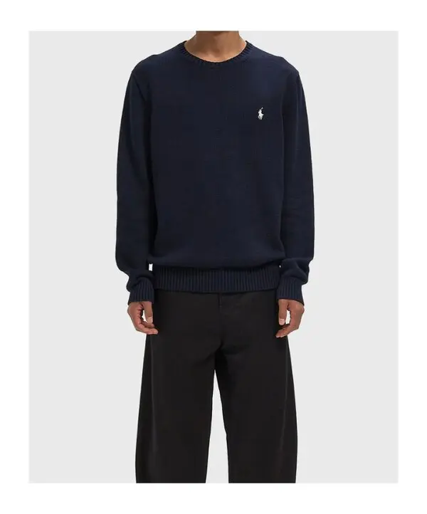 Polo Ralph Lauren Crew Neck Sweater With Embroidered Pony