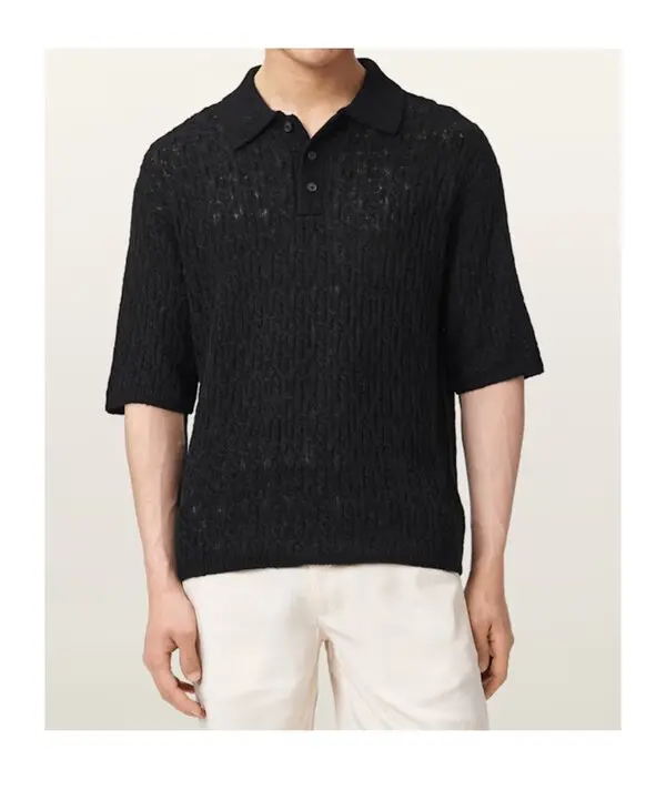 ALLSAINTS Short-sleeved Polo Shirt