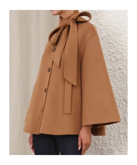 Zimmermann Valiant Pussybow Coat