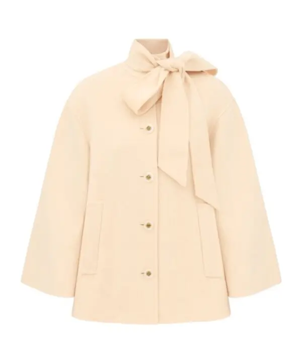 Zimmermann Valiant Pussybow Coat