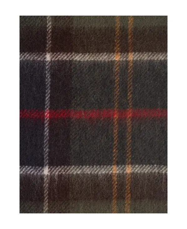 Barbour Tartan Fringed Scarf