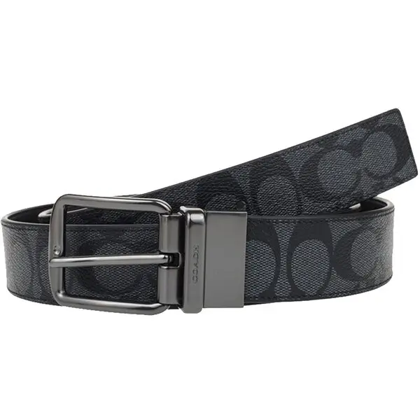 COACH Logo Belt With Logo Buckle