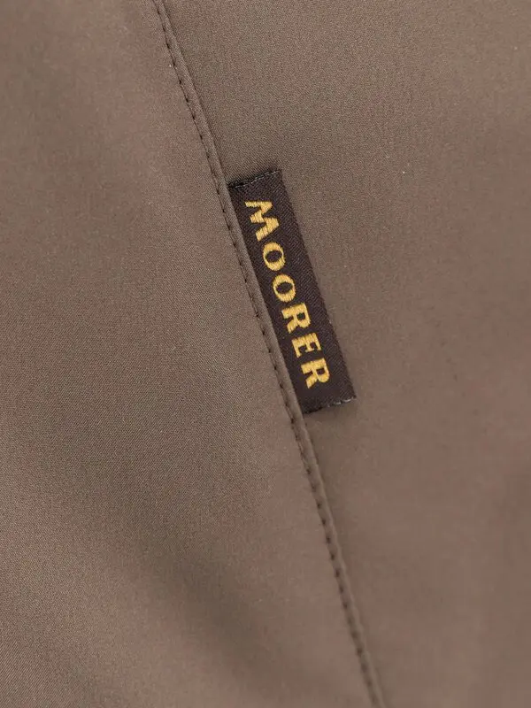 MOORER Padded High Neck Coat