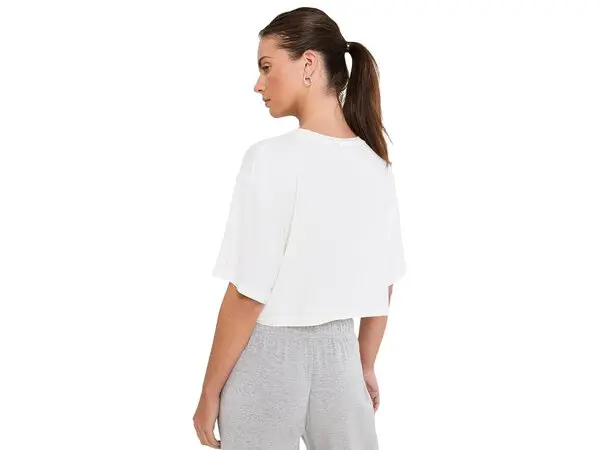 Splits59 Djuna Oversized Crop Jersey Tee Workout