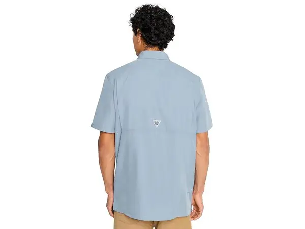 Columbia Pfg Slack Tide Camp Shirt Clothing Dockside - Blue