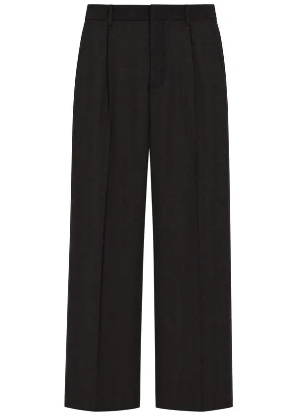 Nn07 Kay Pleated Linen Trousers
