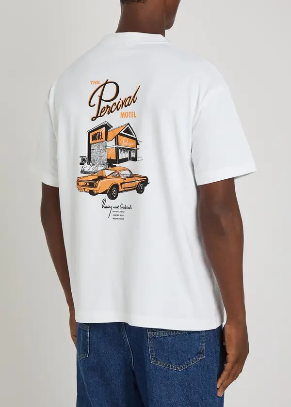PERCIVAL Printed Cotton T-shirt