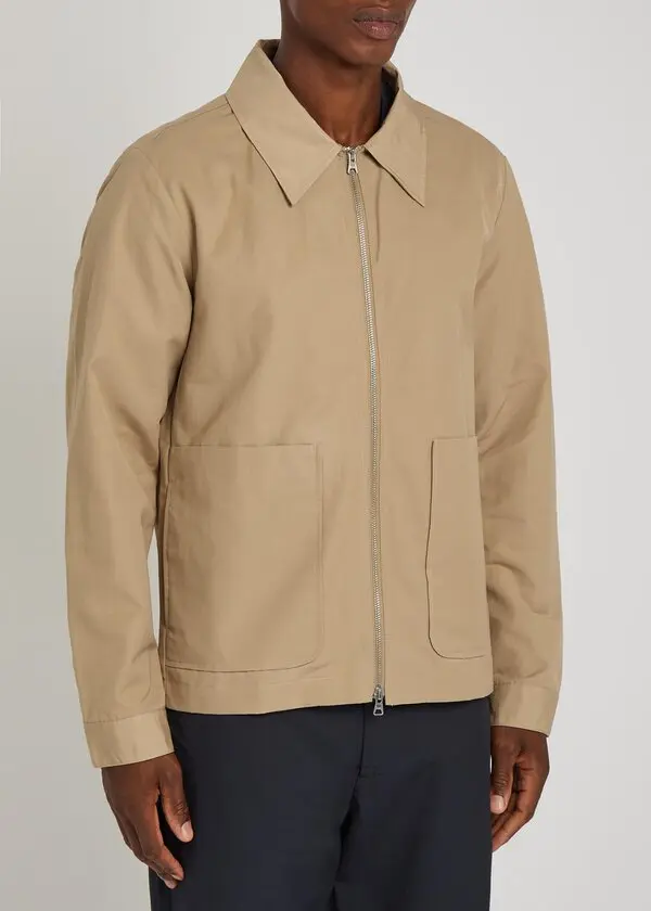 Nn07 Gael Cotton-blend Twill Jacket
