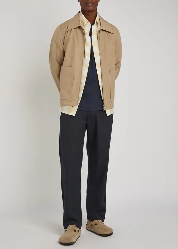 Nn07 Gael Cotton-blend Twill Jacket