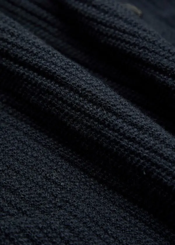 Nn07 Nolan Ribbed Cotton-knit Shirt