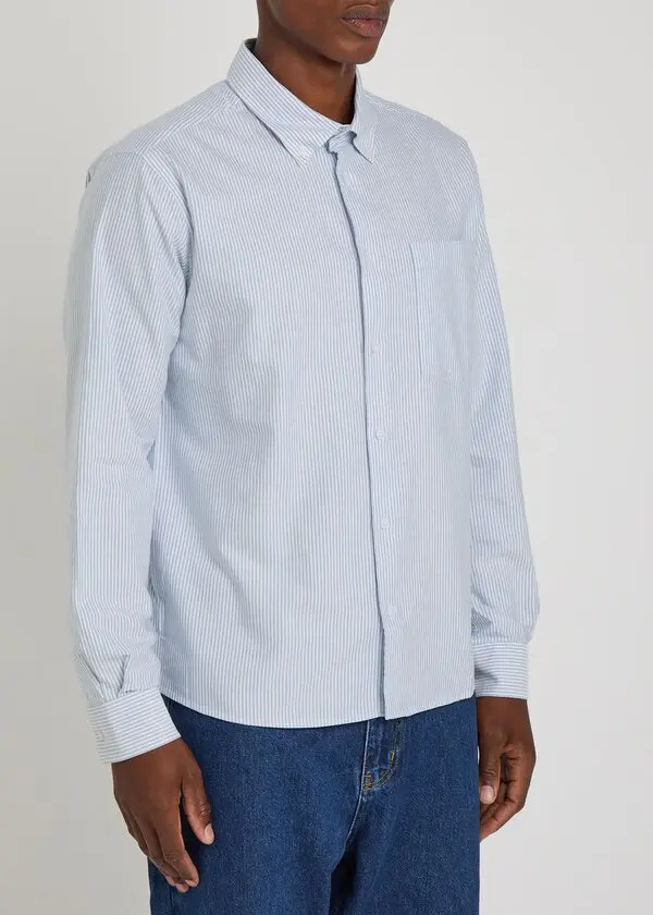PERCIVAL Striped Cotton Oxford Shirt