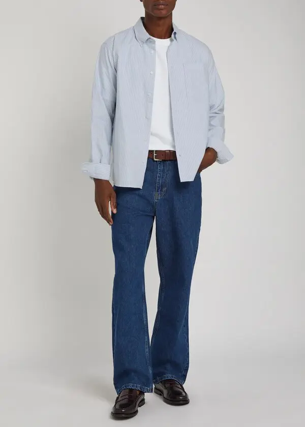 PERCIVAL Striped Cotton Oxford Shirt
