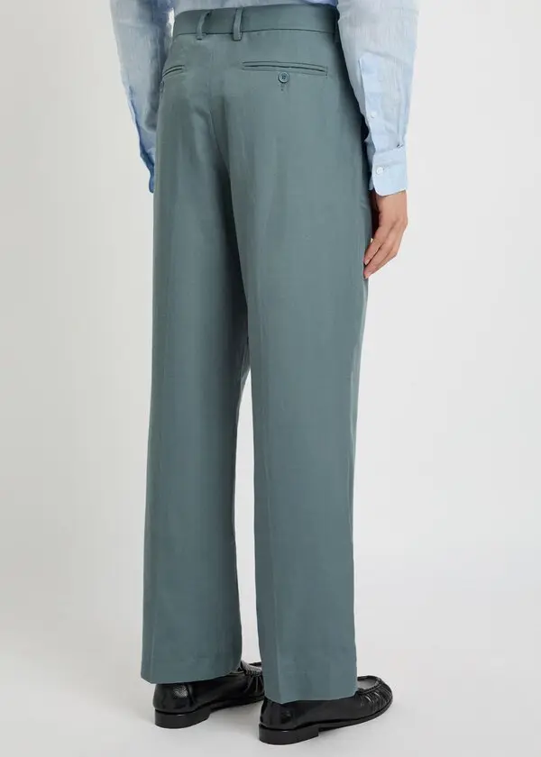 PERCIVAL Tailored Straight-leg Woven Trousers