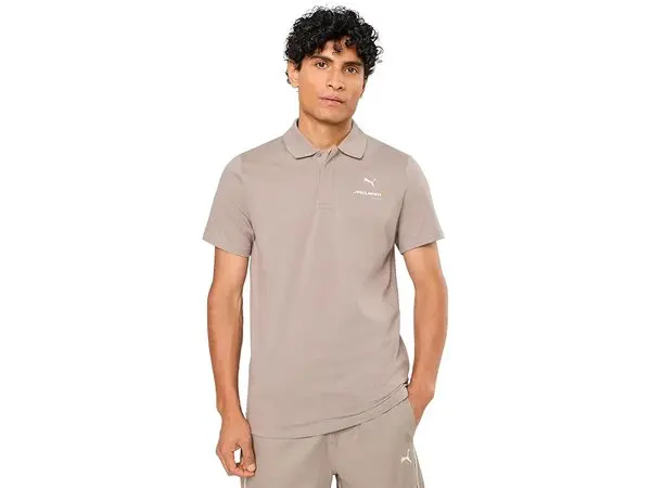 PUMA Mclaren Racing Small Logo Polo Clothing Mouse Gray