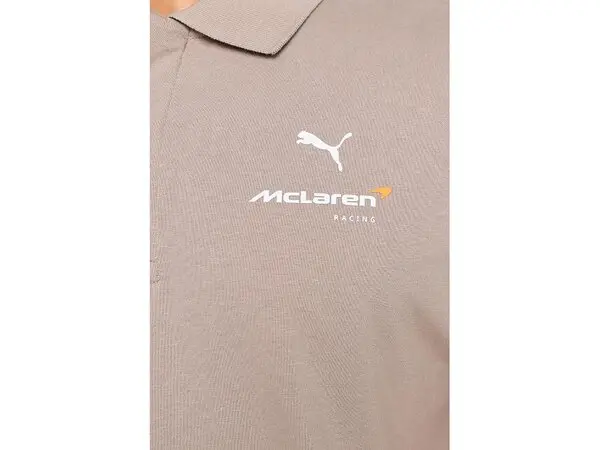 PUMA Mclaren Racing Small Logo Polo Clothing Mouse Gray