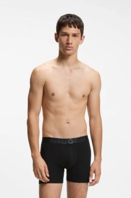 Hugo Three-pack Of Logo Boxer Briefs