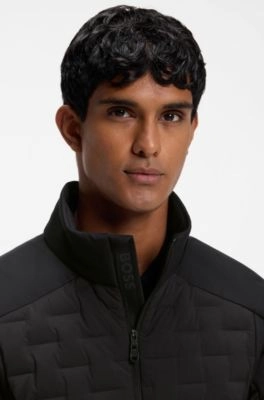 BOSS Water-repellent Jacket With Down Filling
