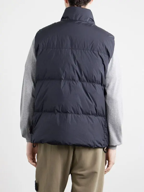 Stone Island Garment-dyed Quilted Shell Gilet