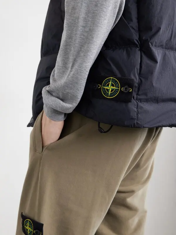 Stone Island Garment-dyed Quilted Shell Gilet