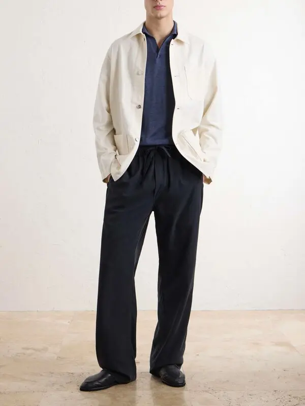 Sease Virgin Wool Polo Sweater