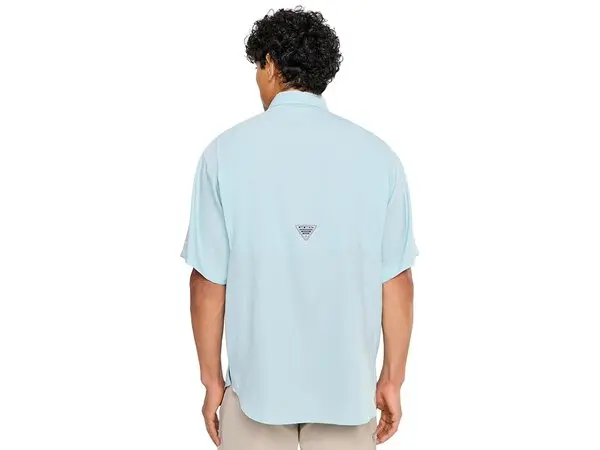 Columbia Pfg Tamiami Ii Short Sleeve Shirt Clothing Marine Light - Blue