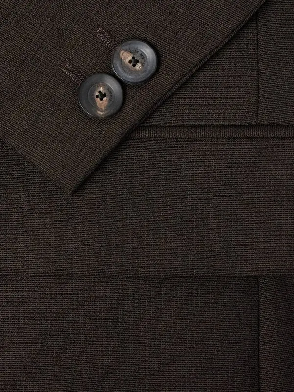 WALES BONNER Alto Virgin Wool Blazer
