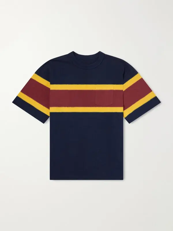 Sacai Chusen-dyed Cotton-jersey T-shirt