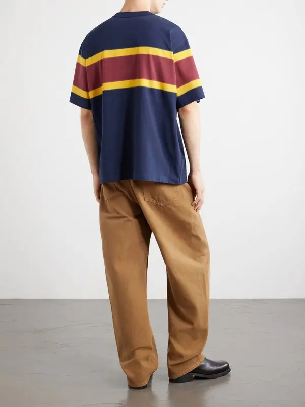 Sacai Chusen-dyed Cotton-jersey T-shirt