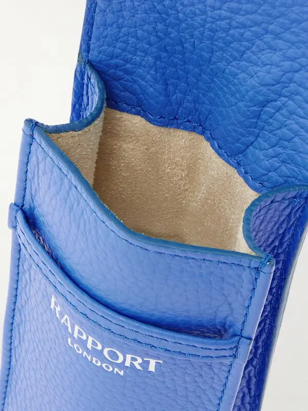 RAPPORT LONDON Portobello Full-grain Leather Watch Pouch