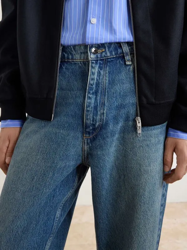 Rag & Bone Rb Baggy Wide-leg Jeans