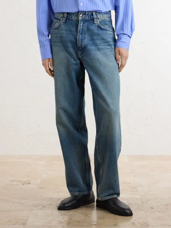 Rag & Bone Rb Baggy Wide-leg Jeans